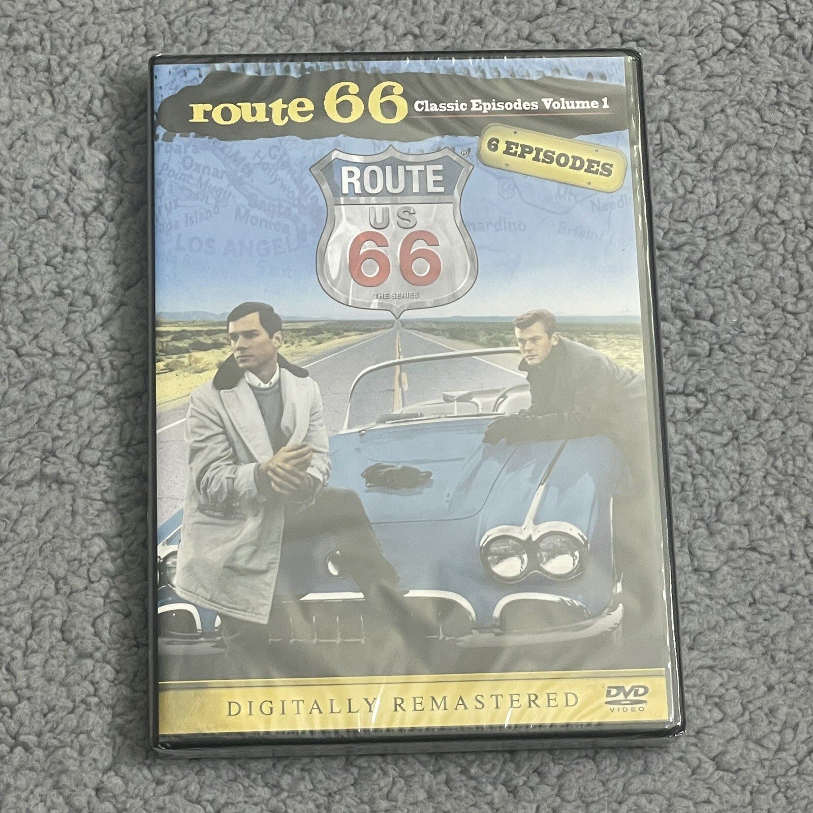 Route 66 - The Television Series - 6 Classic Episodes Vol 1 Dvd B&W ...