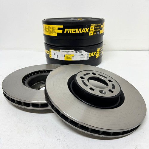 LAND ROVER FRONT BRAKE DISC SET x2 RR SPORT RANGE DISCO DEFENDER ...