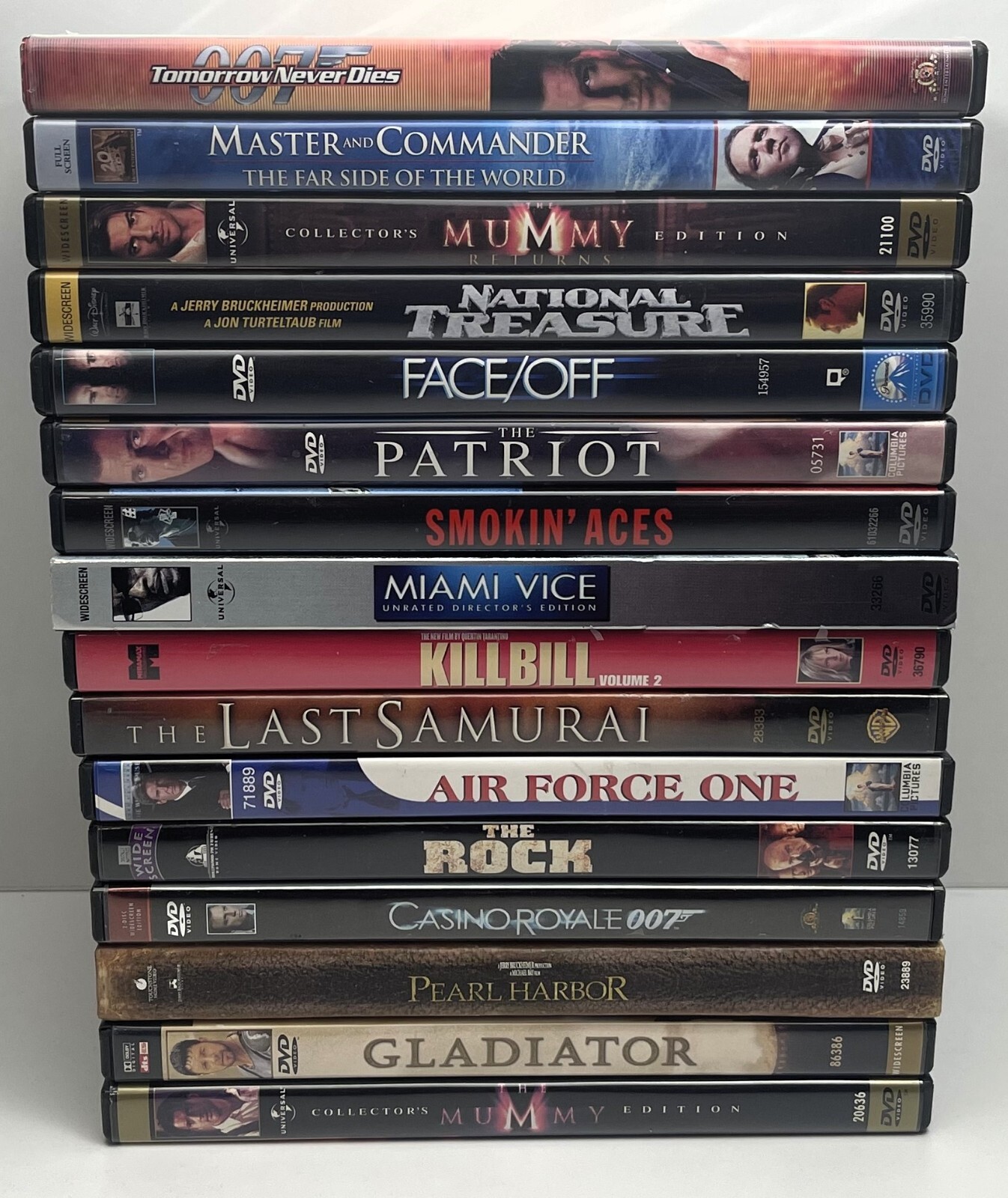 Lot of 16 - Action Movie DVDs - 1990s and early 2000s | eBay