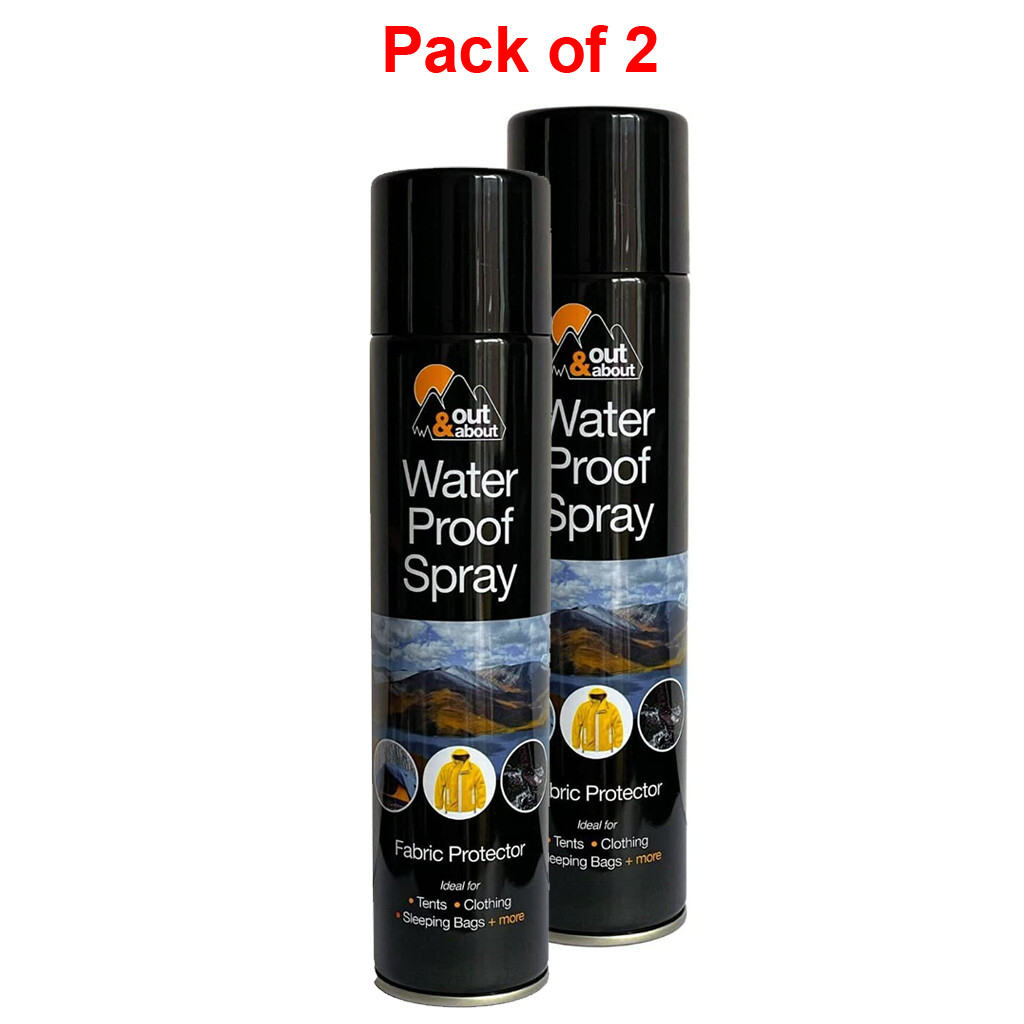 WATERPROOF SPRAY FOR TENT, CLOTHES, SHOES, FISHING, AND FABRIC ...