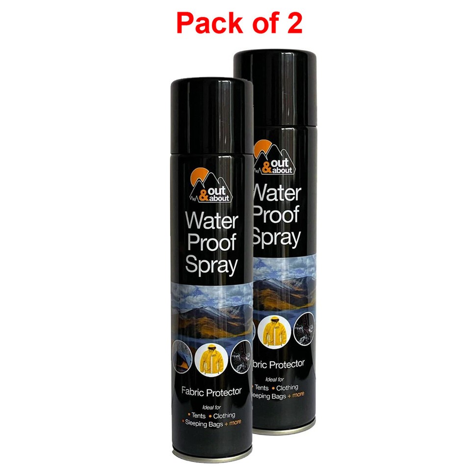 WATERPROOF SPRAY FOR TENT, CLOTHES, SHOES, FISHING, AND FABRIC ...