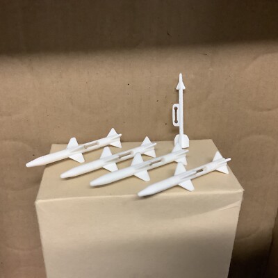 VEHICLE PART 1989 HASBRO Flying Fighters Side-winder Missile Bombs 5pc ...