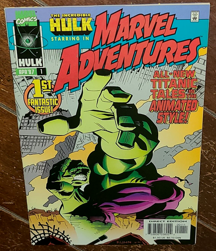 Marvel Adventures featuring the Incredible HULK #1, (1997, Marvel) | eBay