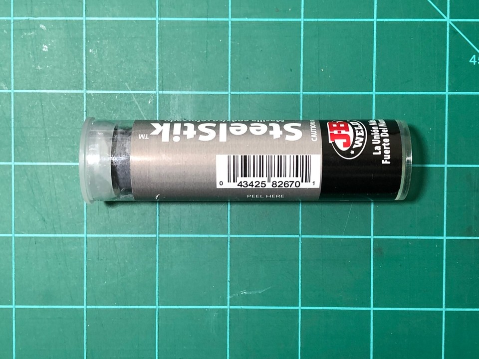 JB Weld Steel Stik 8267 Steel Reinforced Epoxy Putty (Uncarded) (RW6 ...