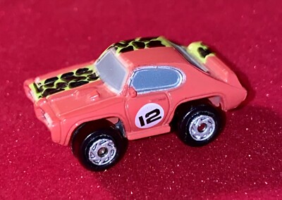 Vintage Micro Machines '68 Pontiac GTO Pink Leopard Stripe 1989 Galoob ...