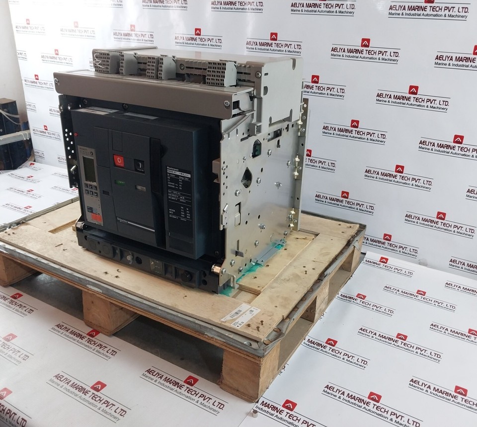 SCHNEIDER ELECTRIC NW08 H1 Masterpact NW Drawout Circuit Breaker 1000V ...