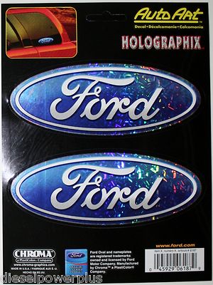 ford motor company oval blue truck auto sticker decal window logo ...