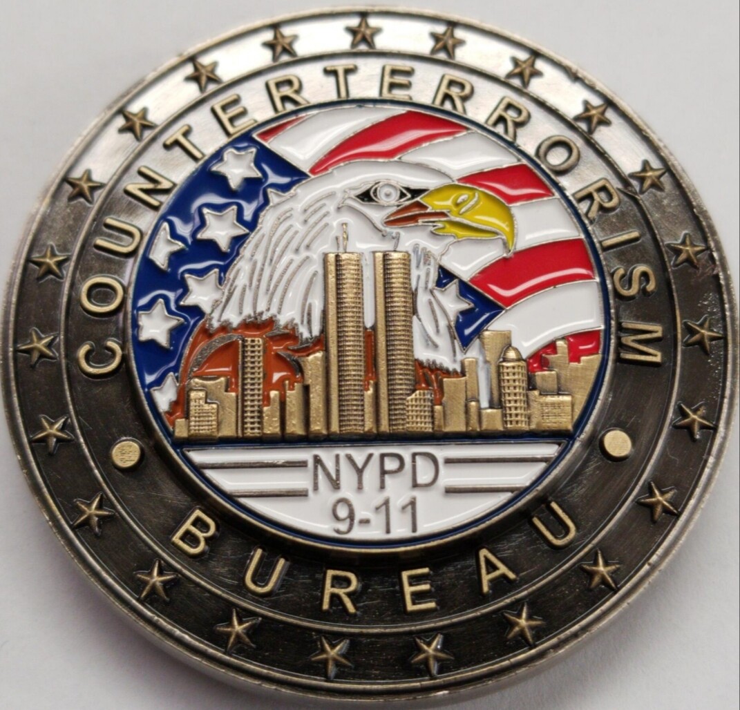 NYPD COUNTERTERRORISM BUREAU CRITICAL RESPONSE COMMAND 2" THICK ...