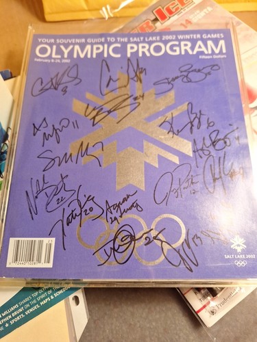 2002 TEAM USA WOMEN'S HOCKEY SIGNED OLYMPIC PROGRAM | eBay.de