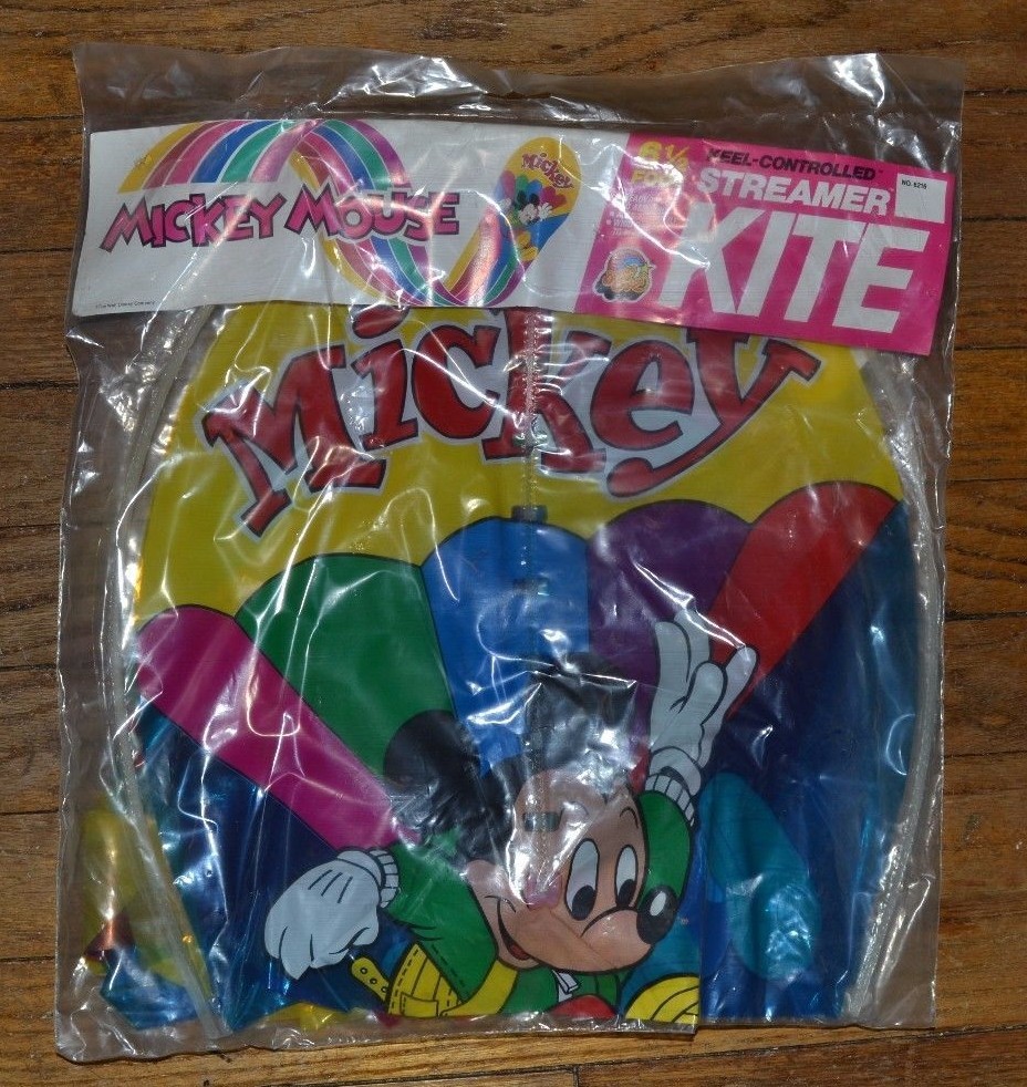 Mickey Mouse Keel Controlled 6.5 Foot Streamer Kite Spectra Star Kites ...