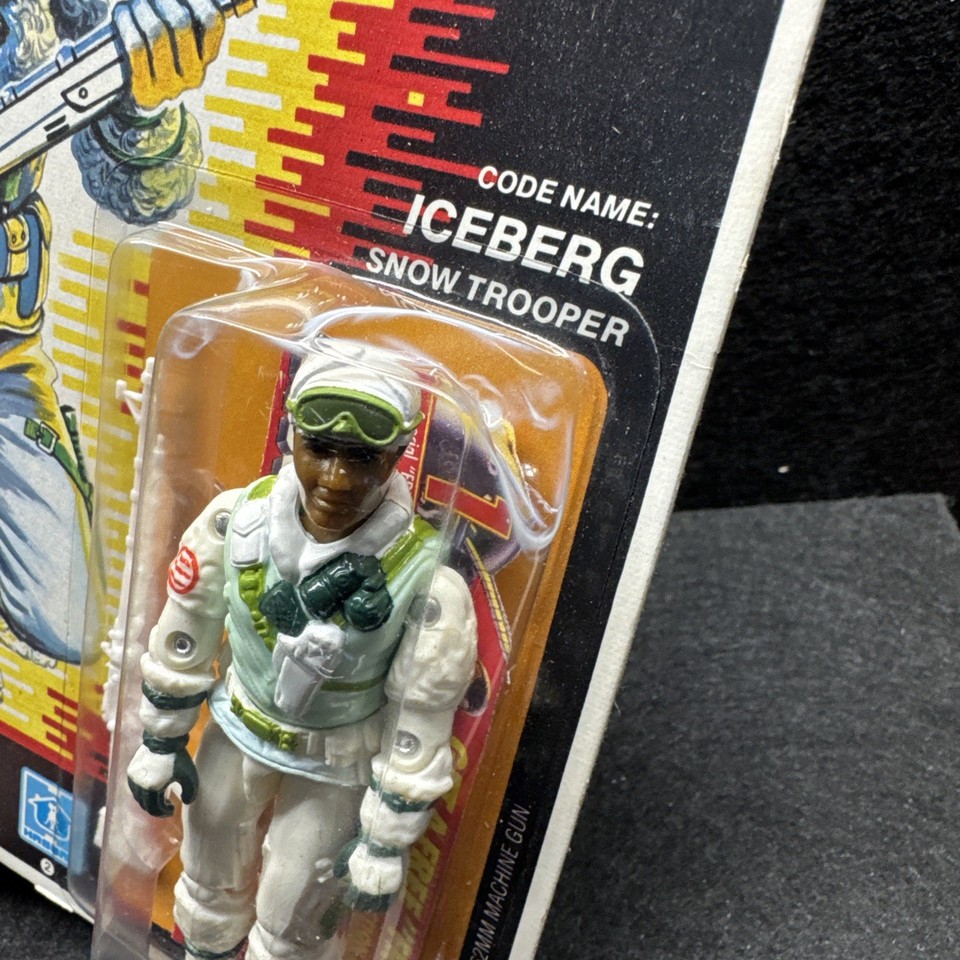 Gi Joe 1986 Hasbro Series 5 Iceberg Snow Trooper Fridge Offer MOC Dmg ...