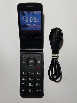 Tracfone Simple Mobile Total Alcatel My Flip A405DL 4G LTE Flip Top ...