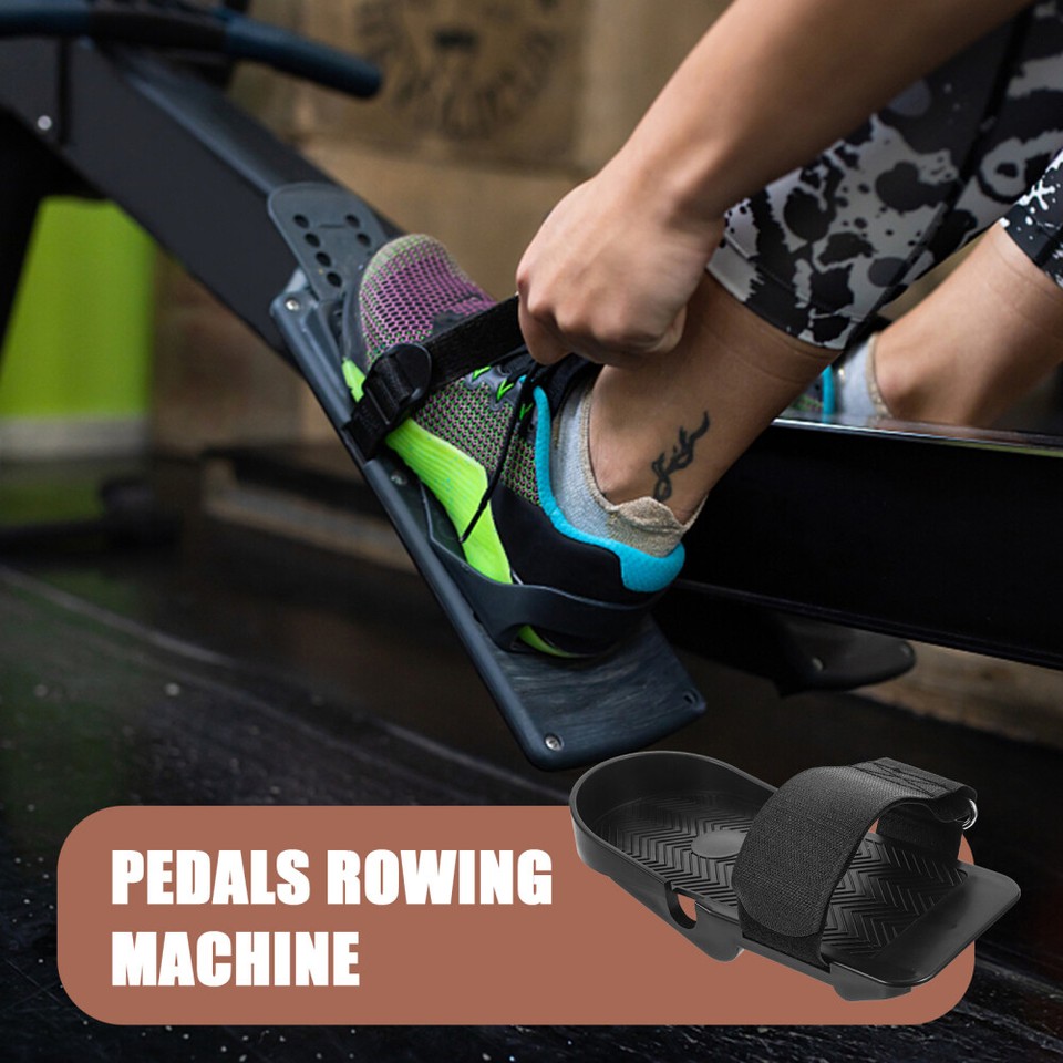 Working Fitness Rowing Machine Pedal Accesorios Foot Pedals Woman | eBay