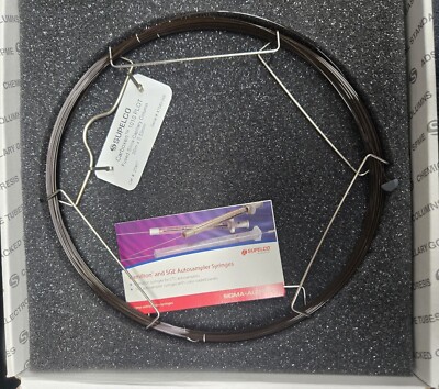 Supelco Fused Silica Capillary Column 30m x 0.53mm pn 25467 Col: 47040 ...