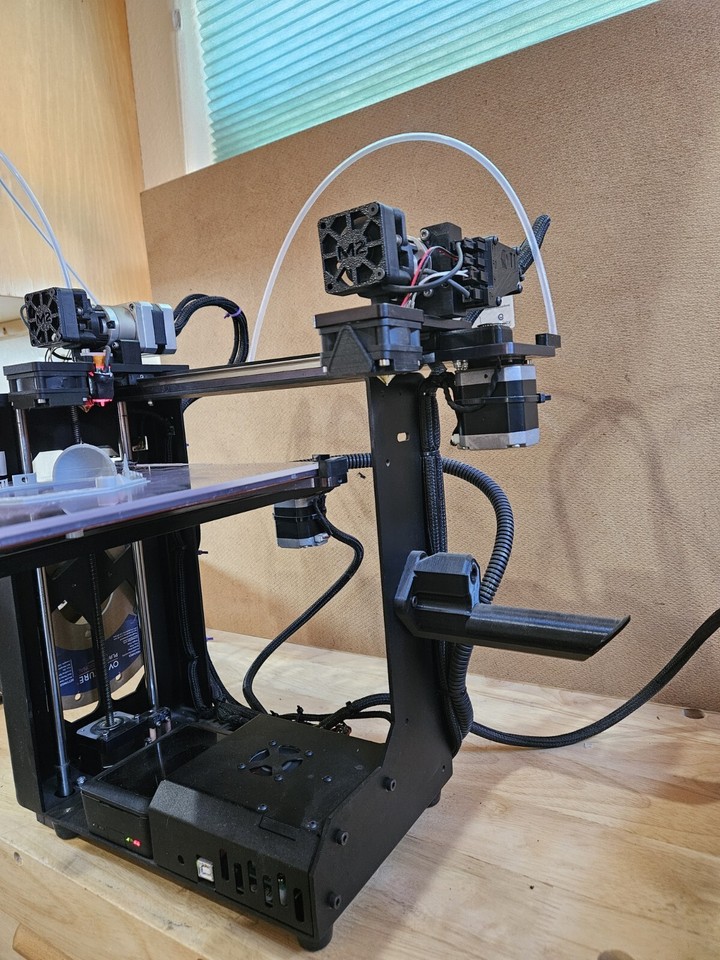 3D Printer MakerGear M3-ID Dual Rev1 with touch probe and motor dampers ...