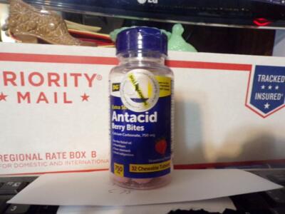 Dollar General Chewy Bites Antacid Tablets -Strawberries 32 Count | eBay