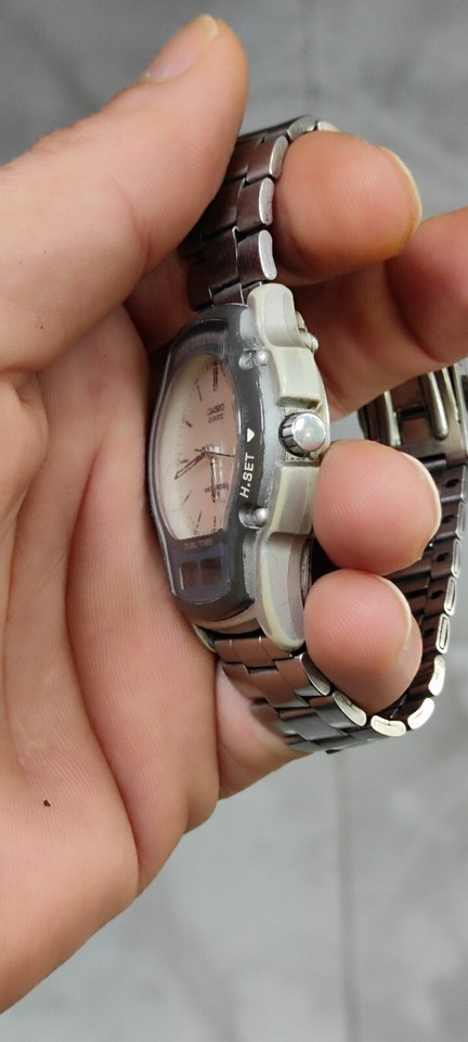 casio aw/24 auto calendar dual time ana digi module 2318 | eBay