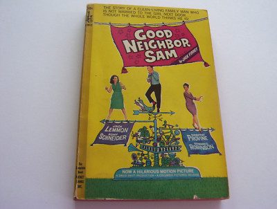 GOOD NEIGHBOR SAM 1964 JACK FINNEY DOROTHY PROVINE JACK LEMMON MOVIE ...