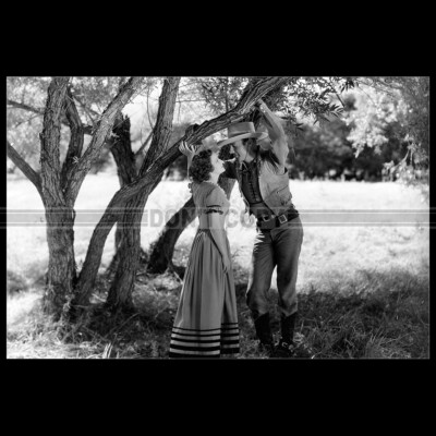 Photo F.019910 RANDOLPH SCOTT & JUDITH ALLEN (THE THUNDERING HERD) 1933 ...