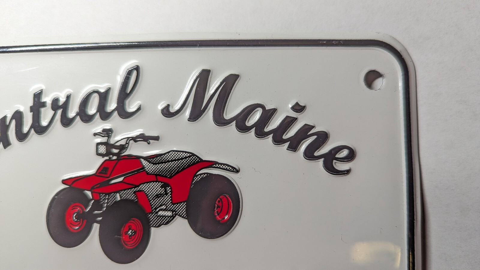 CENTRAL MAINE ATV CLUB LICENSE PLATE COVER | eBay