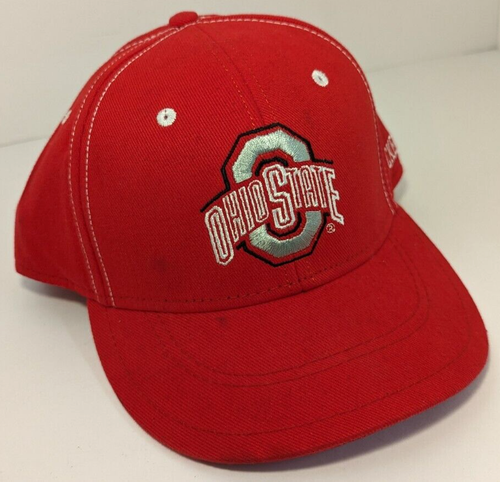 Ohio State Buckeyes Hat Cap Snapback NCAA Basketball Signatures Red | eBay