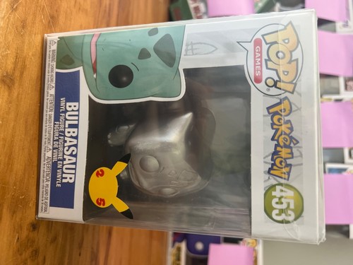 Funko Pop! Animation: Pokémon - Bulbasaur (Silver Metallic) Vinyl ...