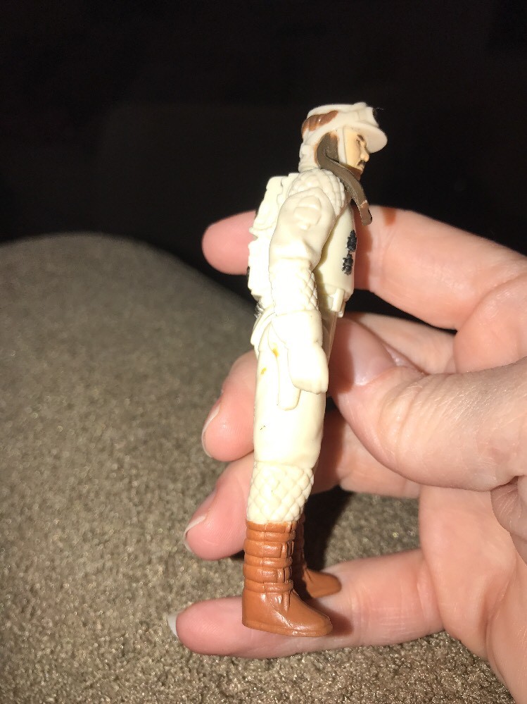 Vintage Star Wars Rebel Commander Hoth Figure Complete 1980 Hong Kong ...