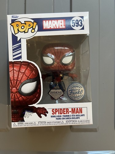 Marvel Comics 80th - Pop Spider-Man 1st Appearance Diamond Exclusive ...