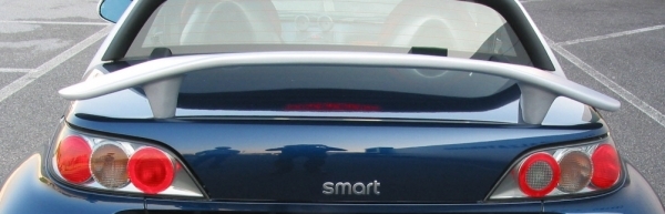 Heckspoiler Heckflügel Flügel Spoiler Tuning passend für Smart Roadster ...