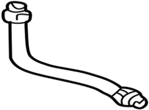 90947-02B14 Toyota Hose, flexible, no.1(for front) 9094702B14, New ...