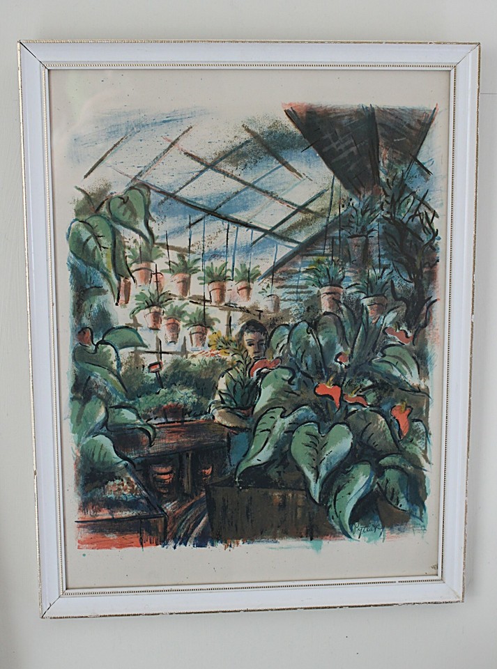 LEONARD PYTLAK Original 1940s Serigraph NY Artist FREE USA SHIPPING! | eBay