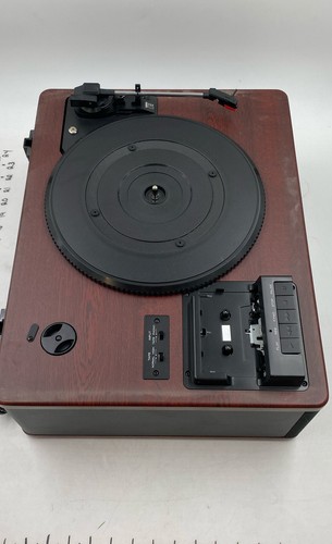 Teac LP-R500 Wood Grain Cassette FM/AM Radio CD Recorder System ...