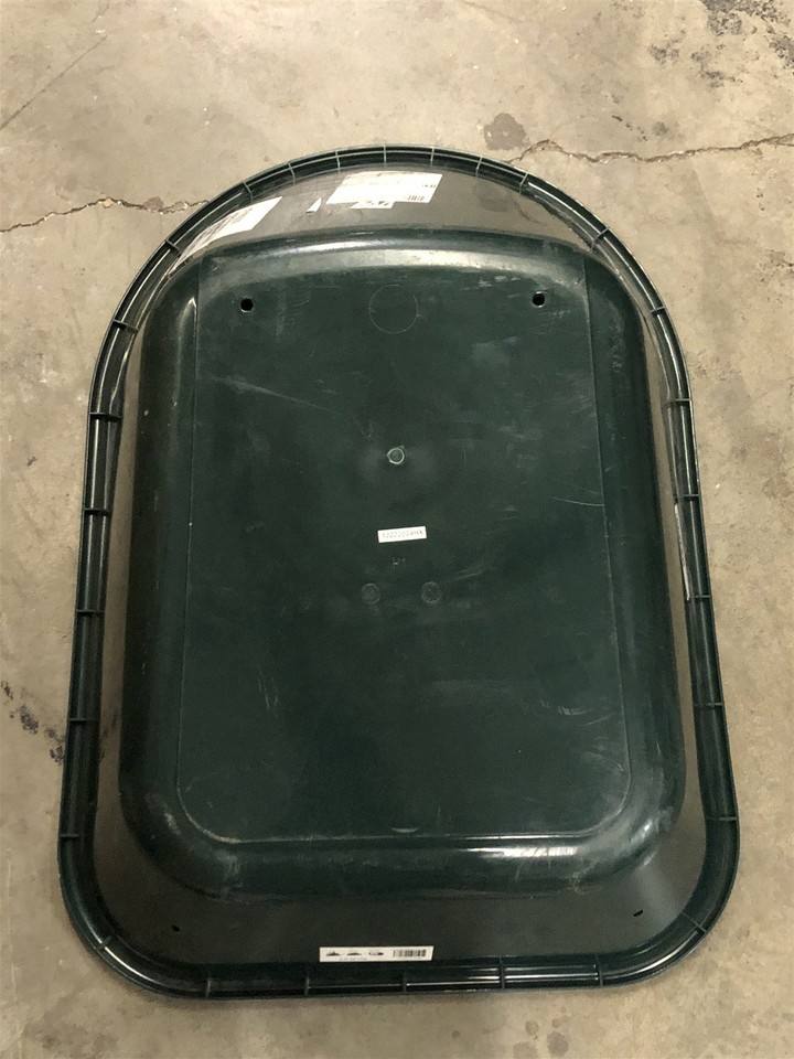 Marathon 70007 5 cu ft. Green Poly Wheelbarrow Yard Rover - Bin Only | eBay