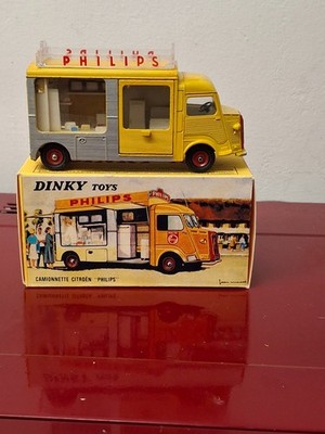 DINKY TOY FRANCE NO 587 CITROEN "H" VAN PHILIPS IN VERY GOOD ORIGINAL ...