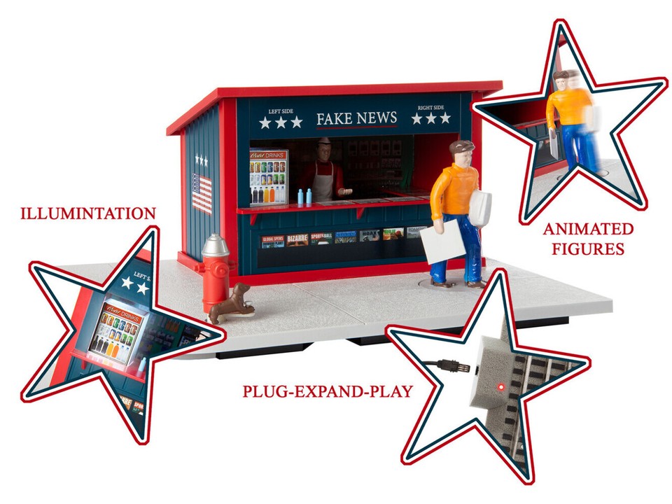 Lionel 2029240 O Scale Fake News Stand | eBay