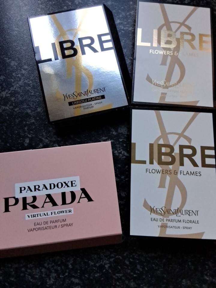 Ladies Bundle JOB LOT Travel Mini Perfume Spray Libre Prada Mix ×6 ...