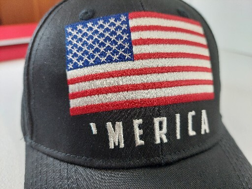 'Merica Flag Embroidered Hat Baseball Cap Black Hat New! | eBay
