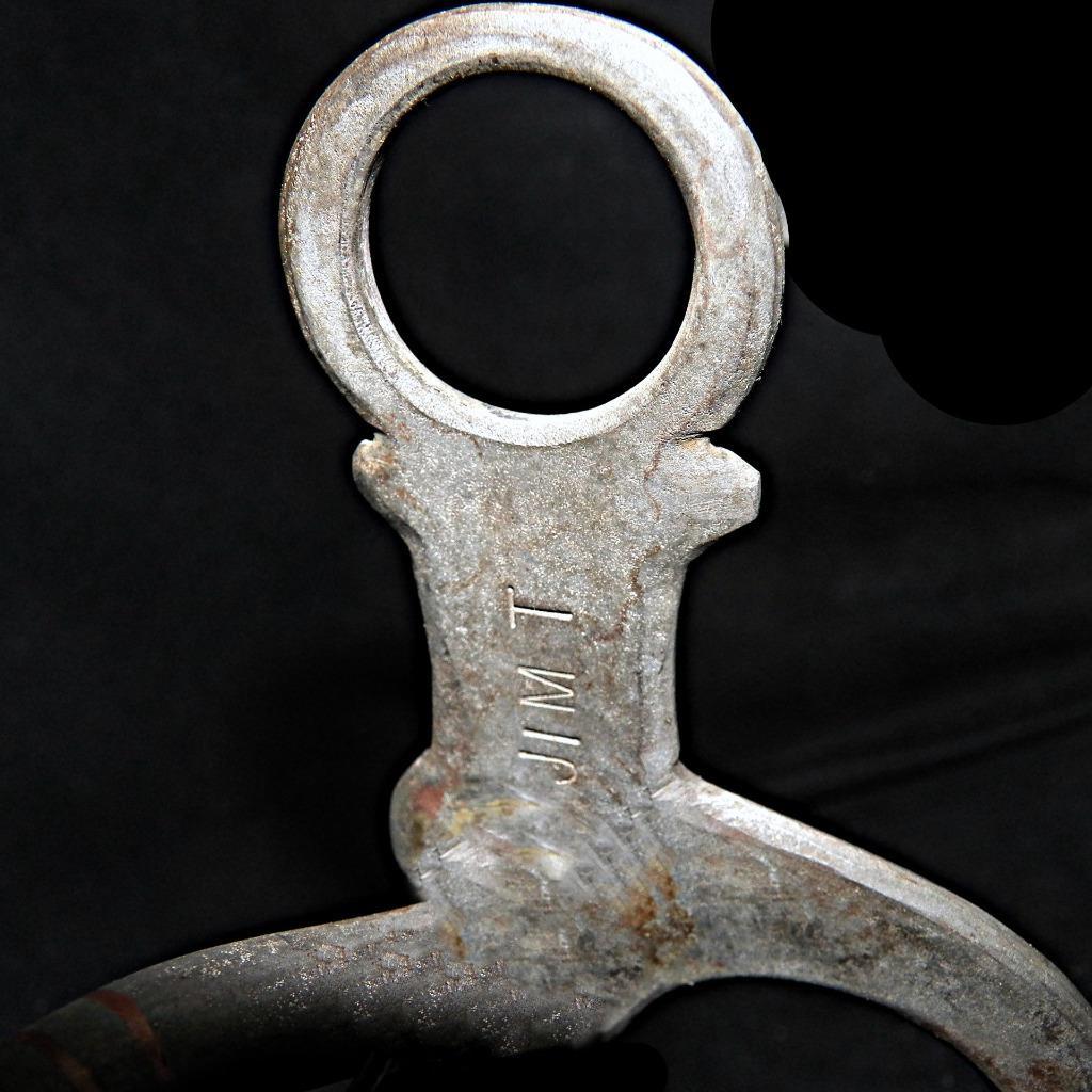 Jim Thomas Sterling Silver Filigree Cavalry Shank Mullen Mouth ...