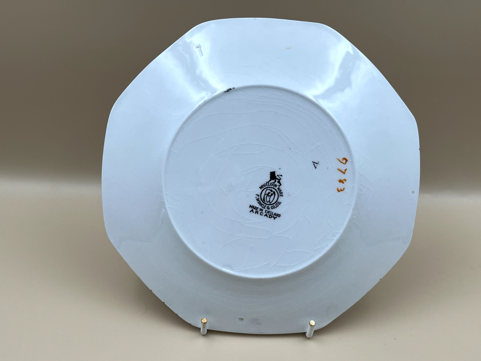 Art Deco tea trio, Whieldon Ware, made in England, [ARCADY] | eBay UK