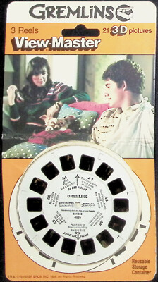 GREMLINS 1984 Movie 3d View-Master 3 Reel Packet SEALED Phoebe Cates ...