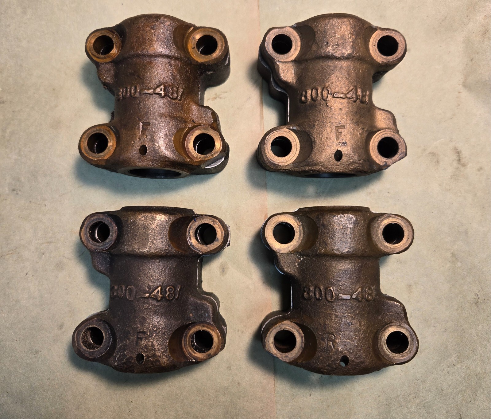 HARLEY PANHEAD ROCKER BLOCKS SET OF 4 - #2 | eBay