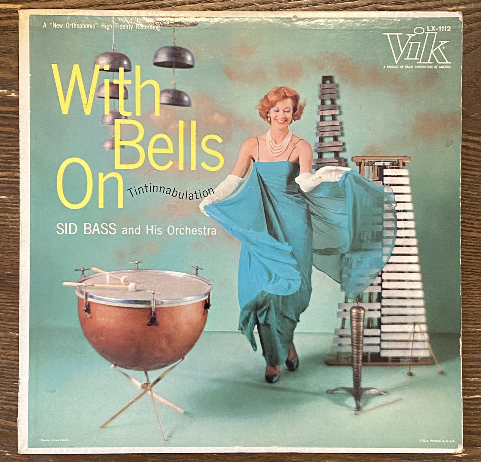 Sid Bass And His Orchestra - With Bells On LP Vinyl - RCA 1958 LX-1112 ...