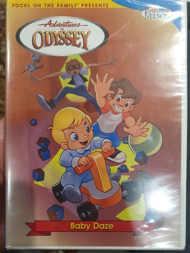 ADVENTURES IN ODYSSEY BABY DAZE RARE DVD CULT CARTOON ANIMATION MOVIE ...