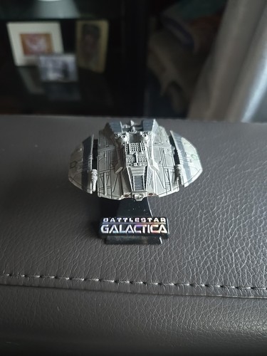 Battlestar Galactica Classic Cylon Raider Titanium Edition Loose Modern ...