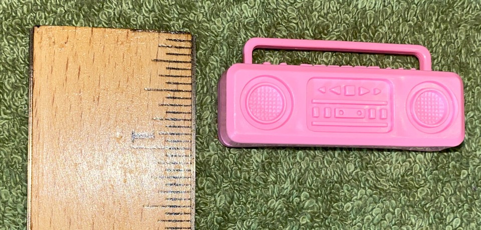 Vintage Pink Barbie Boom Box - Doll Accessory | eBay