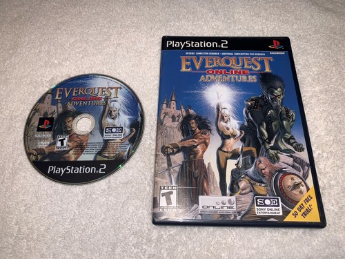 EverQuest Online Adventures (Playstation PS2) Black Label Game in Case ...