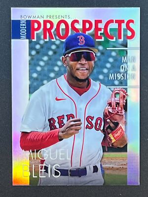 MIGUEL BLEIS 2023 Bowman #MP-5 Modern Prospects Boston Red Sox | eBay