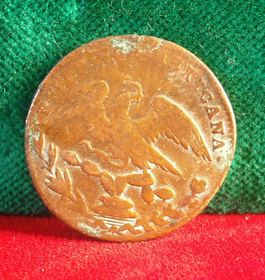 Coin Mexico Central America - 1/4 Real 1833 - 1st Republic | eBay UK