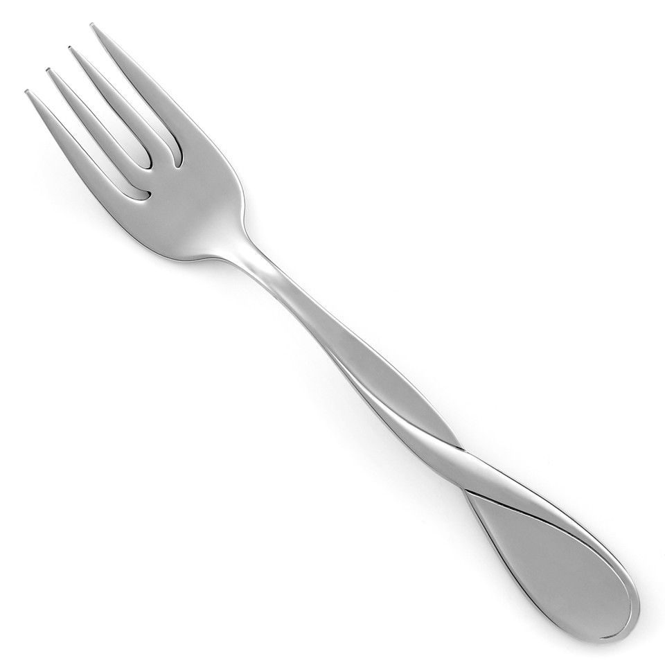 Oneida AQUARIUS Stainless New GLOSSY Twist USA Silverware CHOICE ...