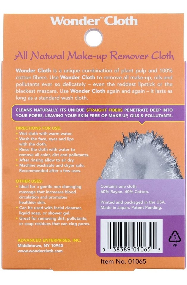 Wonder Cloth Make-Up Remover (1 Pack) | eBay